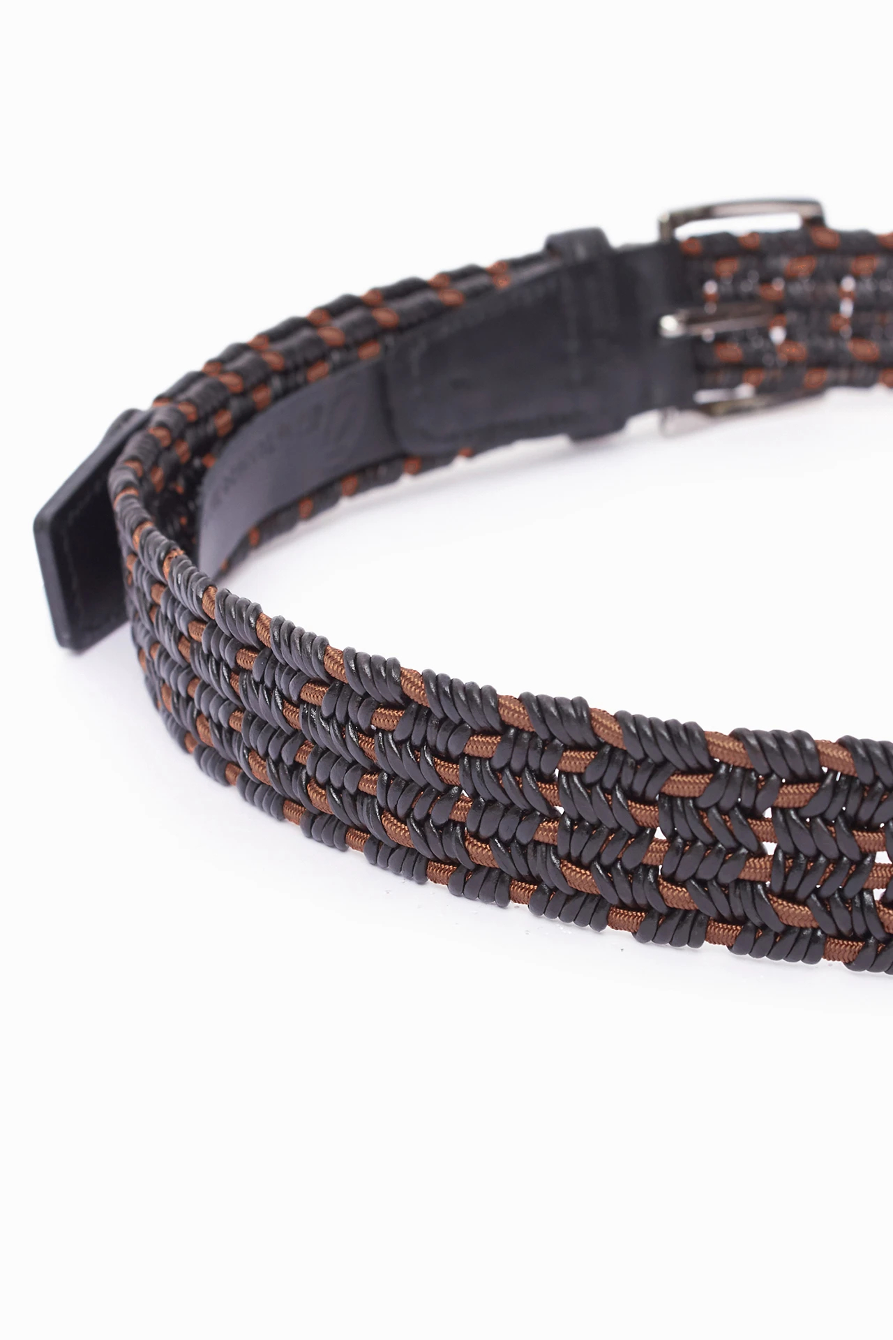 ZERO by TORNADO MART∴レザーストレッチメッシュベルト / TORNADO