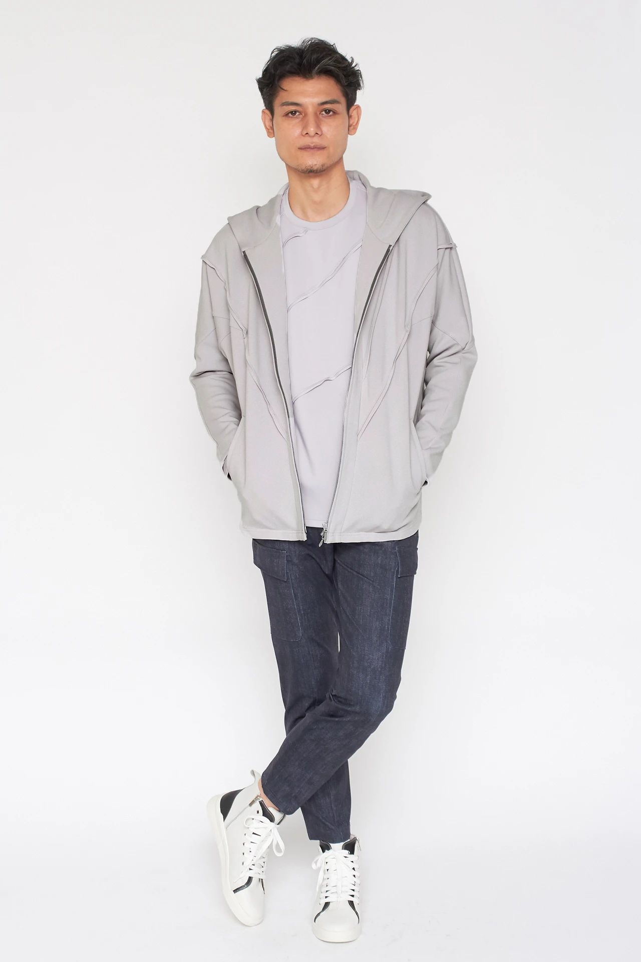 トルネードマート（TORNADO MART）/TORNADO MART∴ドルマンオーバーシルエットパーカー TORNADO MART∴ドルマンオーバーシルエットパーカー / TORNADO MART