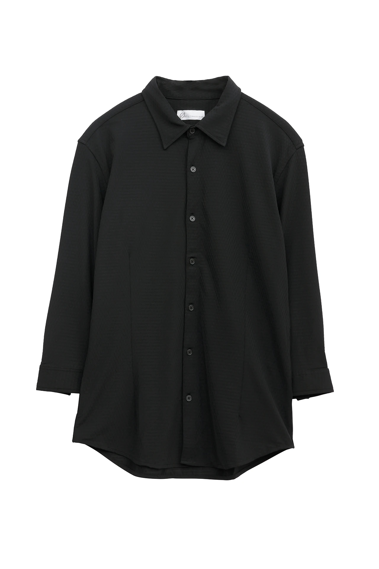 トルネードマート（TORNADO MART）/ZERO by TORNADO MART∴オーシャンリップルジャージー7分袖シャツ ZERO by TORNADO MART∴オーシャンリップルジャージー7分袖シャツ