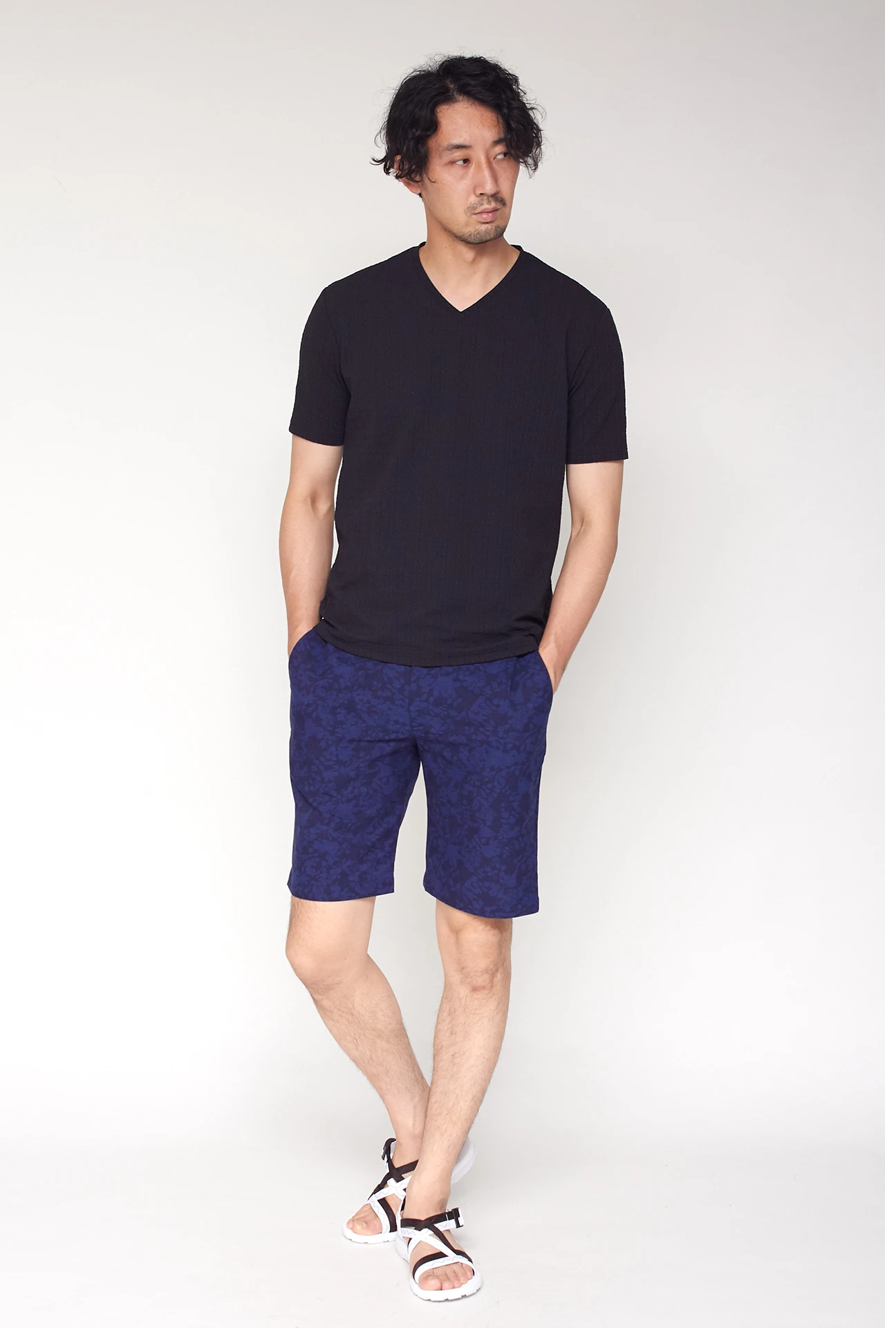 HIGH STREET∴クールドッツボタニカルショートパンツ / HIGH STREET