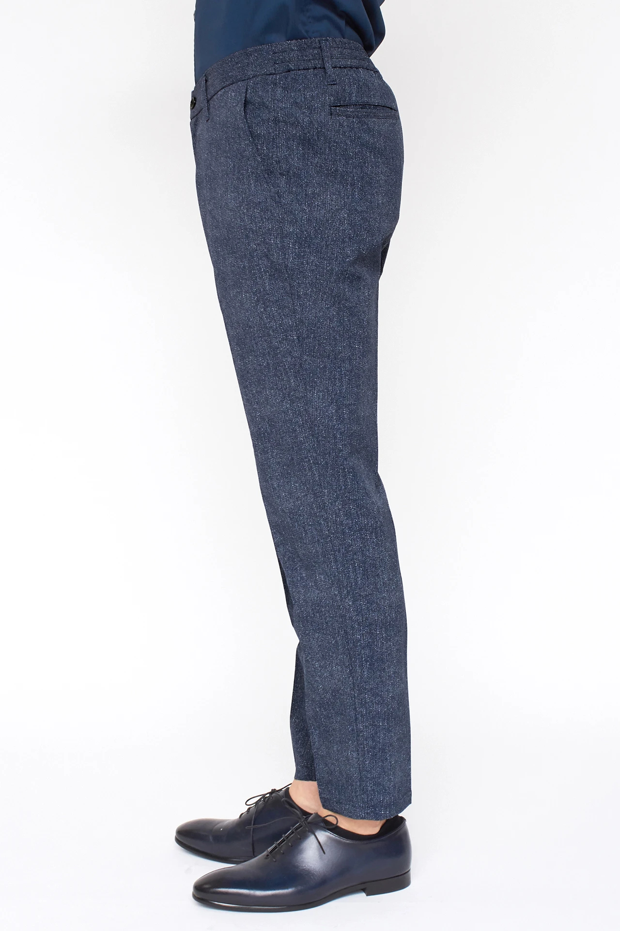 ハイストリート（HIGH STREET）/HIGH STREET∴COOLMAXデニムプリントイージーパンツ HIGH STREET∴COOLMAXデニムプリントイージーパンツ / HIGH STREET