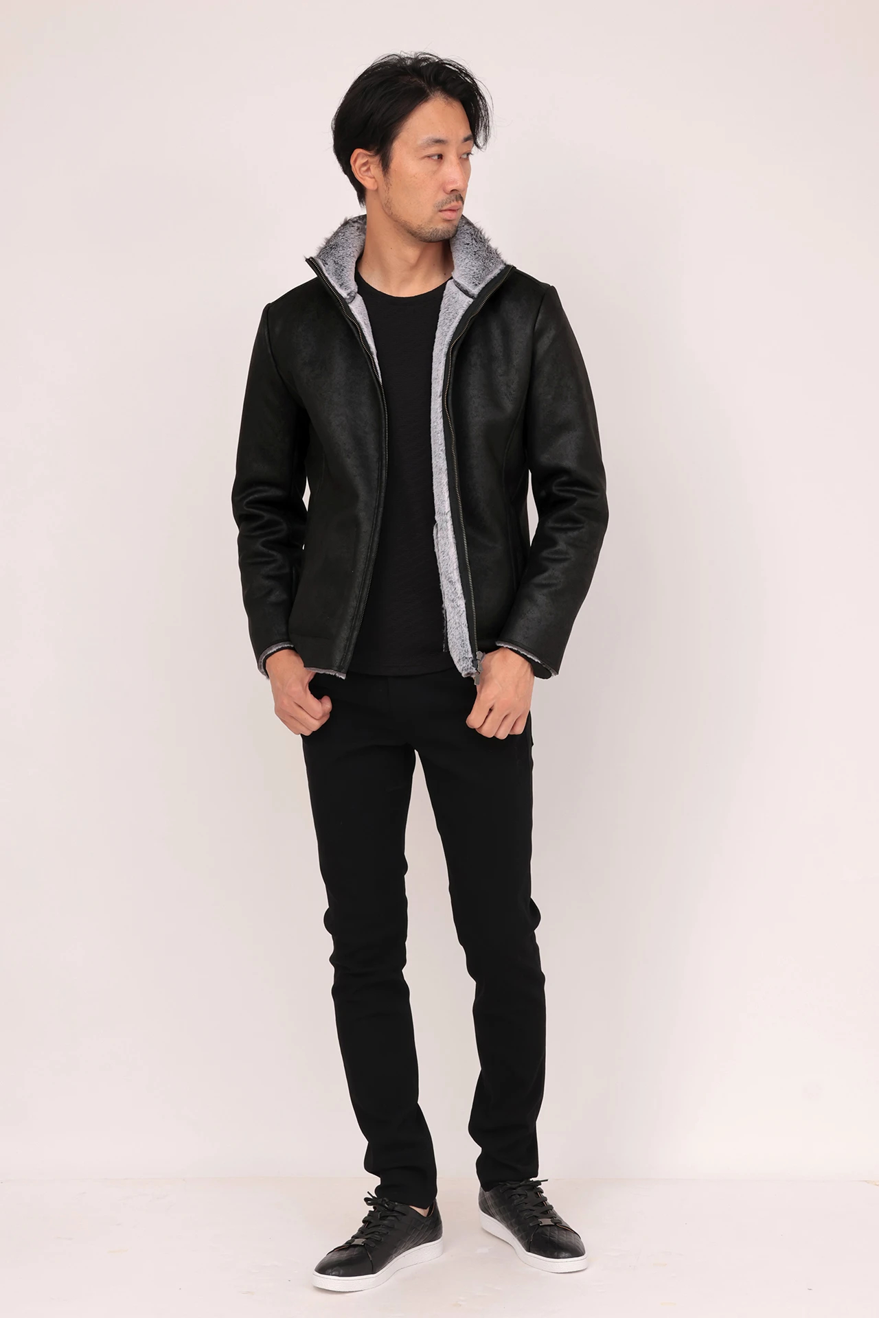 HIGH STREET∴フェイクムートンスタンドブルゾン / HIGH STREET（ハイ