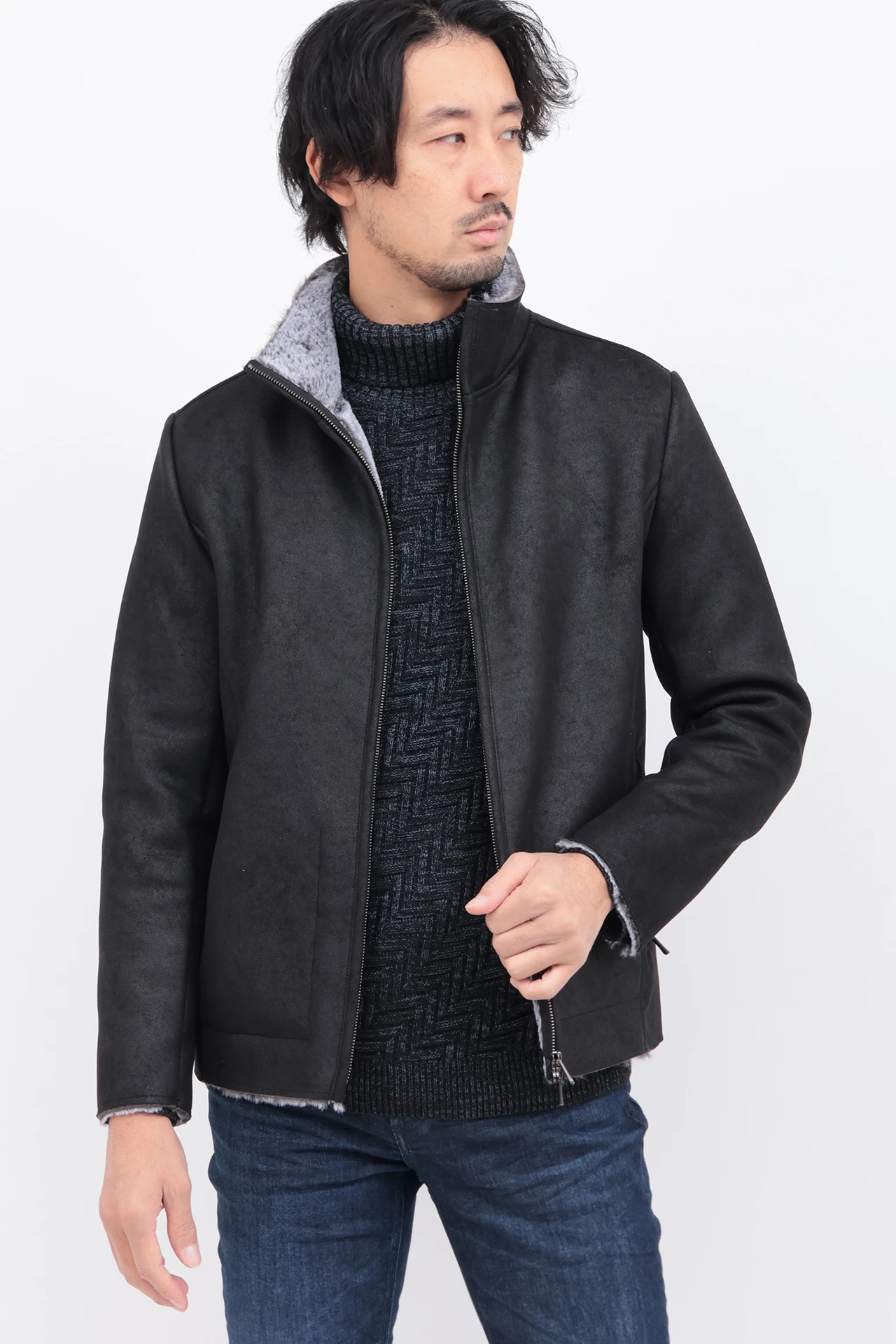 ハイストリート（HIGH STREET）/ＨＩＧＨ ＳＴＲＥＥＴ∴フェイクムートンスタンドＢＬ HIGH STREET∴フェイクムートンスタンドBL / HIGH STREET